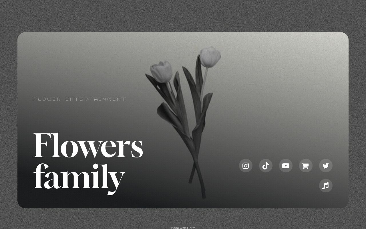 Flower entertainment💐